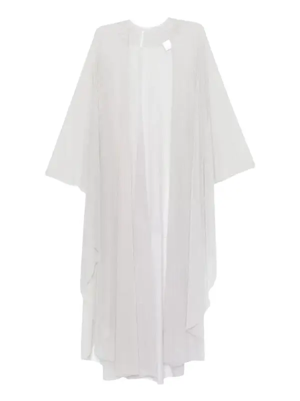 Norma Kamali Long Sleeves Cape - Grey