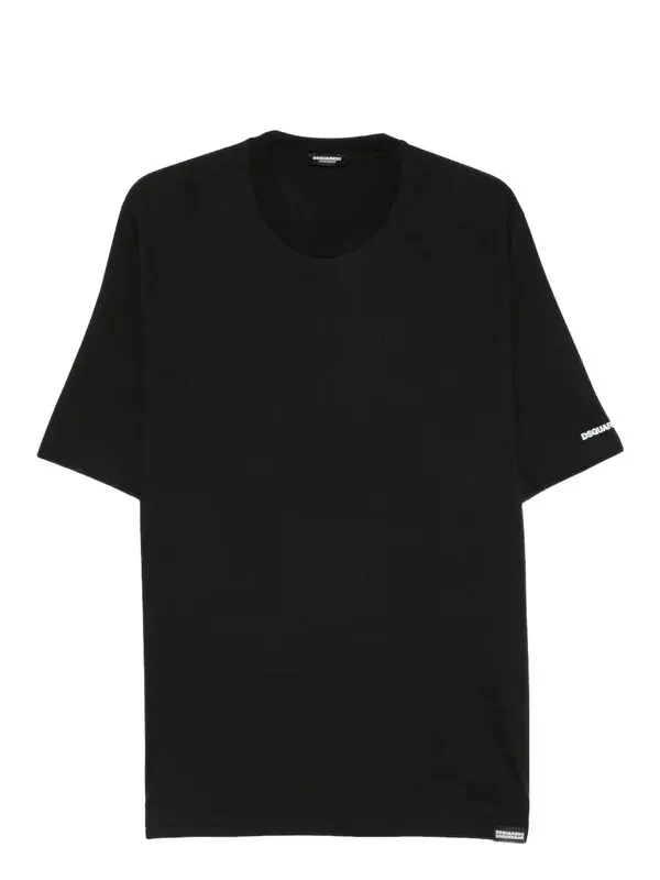 Dsquared2 Logo-print Short-sleeve T-shirt - Black