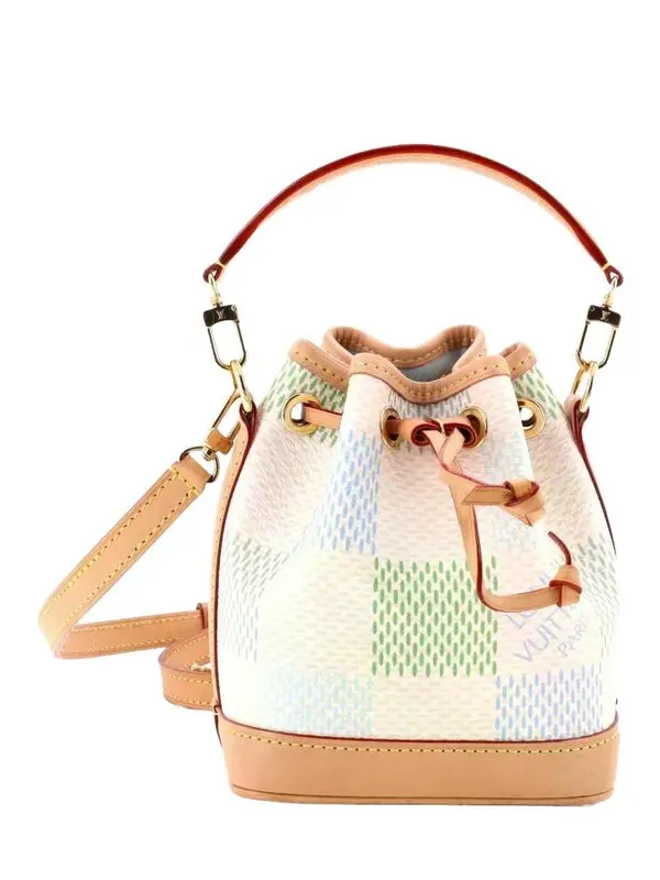LOUIS VUITTON Noe Nm Nano Bucket Bag Limited Edition Damierlicious Giant - Multicolour