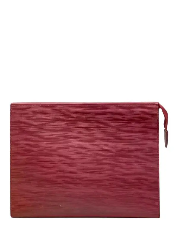 LOUIS VUITTON 2015 Epi Toiletry Pouch 26 - Red