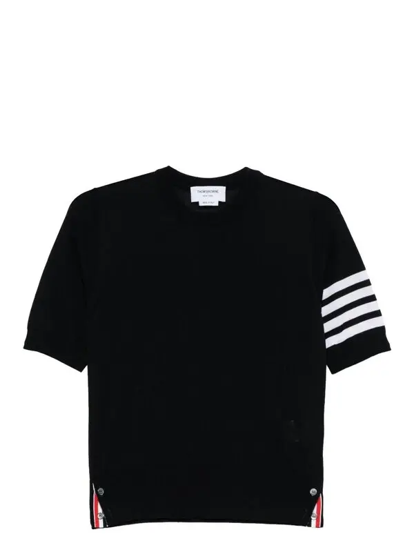 Thom Browne Wool Crewneck Sweater - Blue