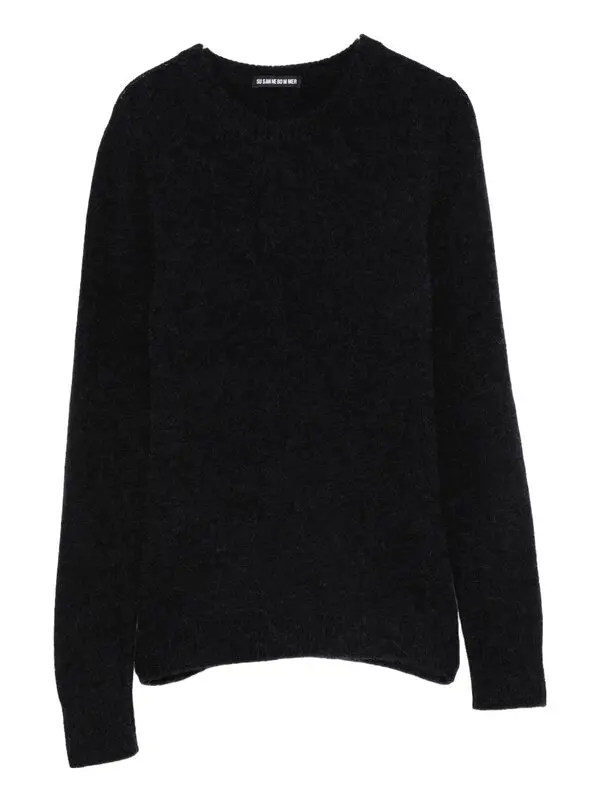SUSANNE BOMMER Crewneck Wool Sweater - Blue
