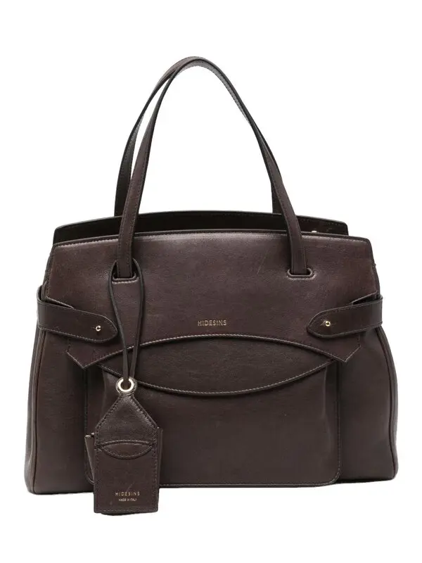 HIDESINS Lullaby Medium Leather Tote - Brown