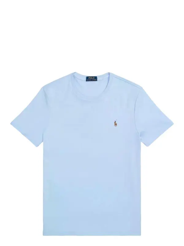 Polo Ralph Lauren Embroidered-logo T-shirt - Blue