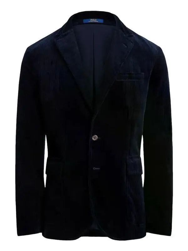Polo Ralph Lauren Corduroy-textured Blazer - Blue