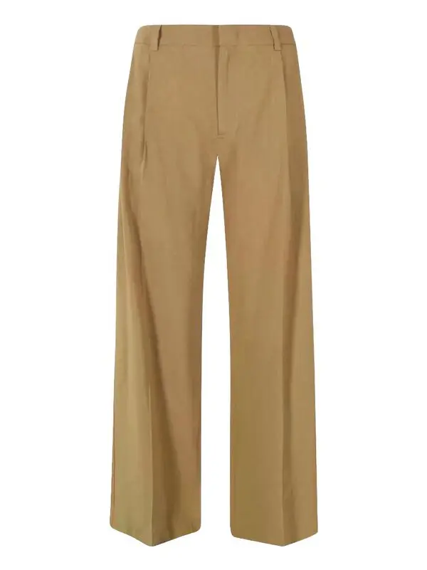 TELA Pleat-detail Wide-leg Trousers - Neutrals