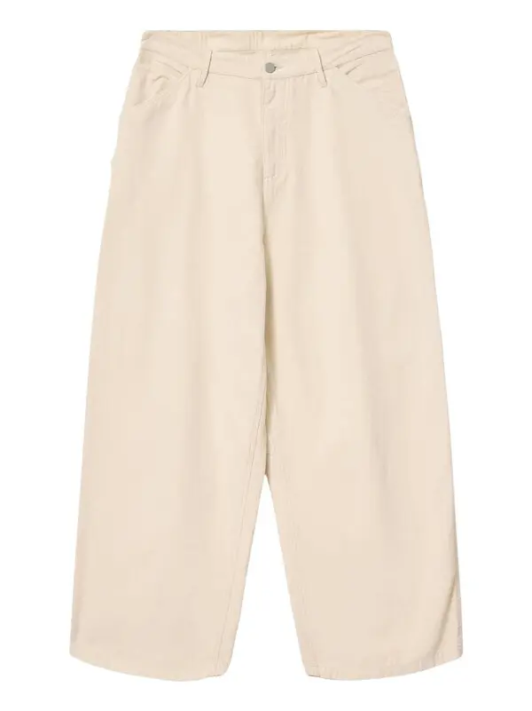 ALLSAINTS Organic Cotton Jackson Barrel Trousers - White