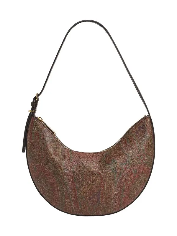 Etro Medium Paisley Arnica Shoulder Bag - Brown