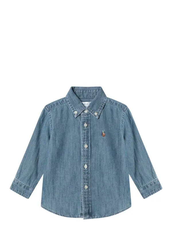 Polo Ralph Lauren Denim Cotton Shirt - Blue