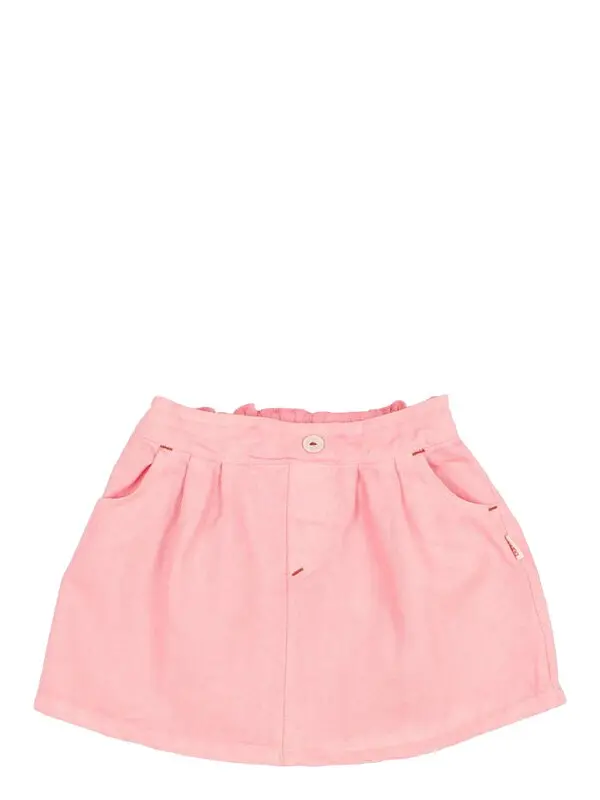 BÚHO Cotton-blend Skirt - Pink