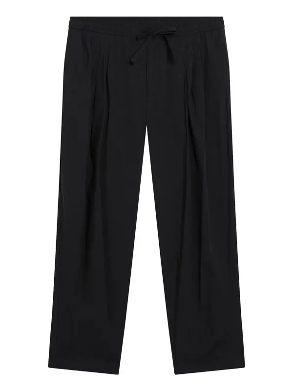 Dolce & Gabbana Classic Cotton Poplin Trousers - Black