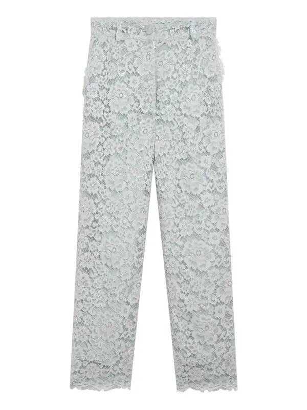 Dolce & Gabbana Lace Trousers - Grey