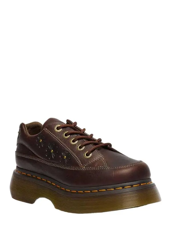 Dr. Martens Buzz 5-eye Leather Shoes - Brown
