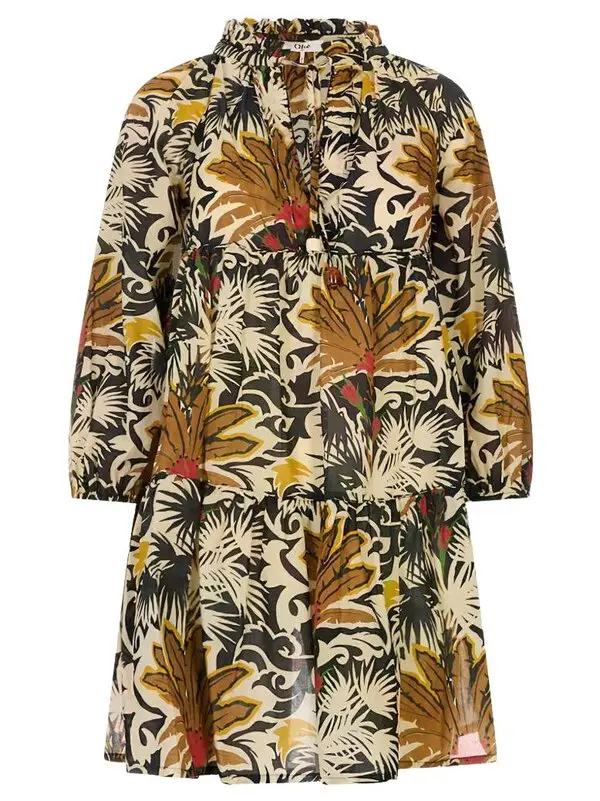 Anjuna Embroidered Clara Kaftan Dress - Multicolour
