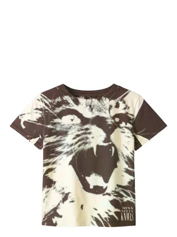 Miss Sixty Graphic-print T-shirt - Brown