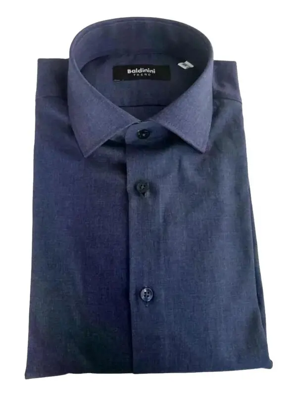 BALDININI Button-up Shirt - Blue