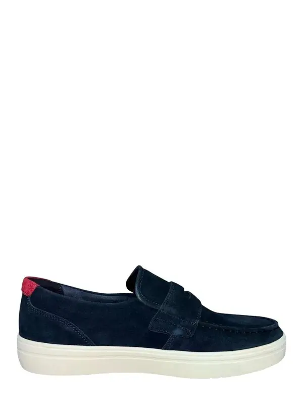 Tommy Hilfiger Suede Slip-ons - Blue