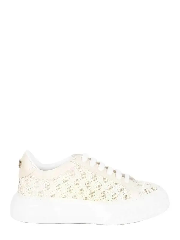 Casadei Cicladi Interwoven Sneakers - Neutrals