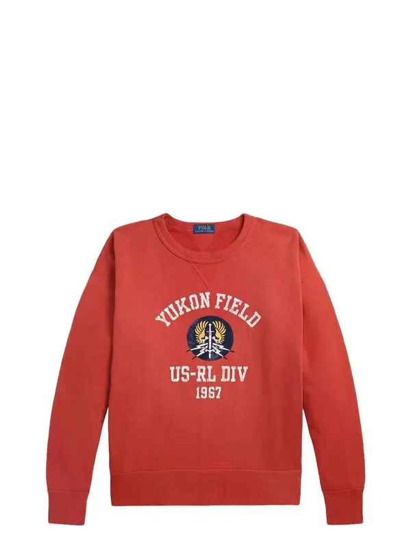 Polo Ralph Lauren Graphic-print Sweatshirt - Red
