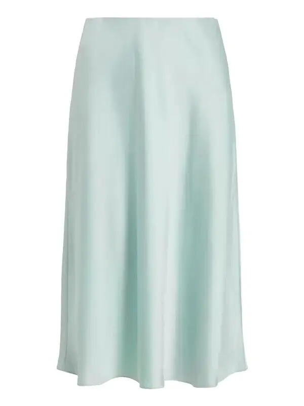 Ralph Lauren Satin-finish Slip Skirt - Green