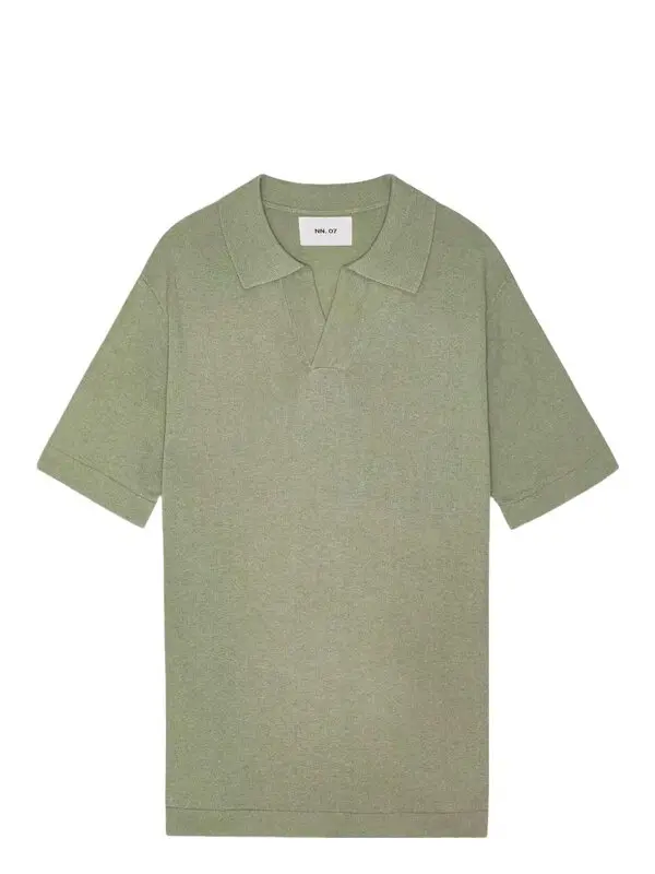 Nn07 V-neck Polo Shirt - Green