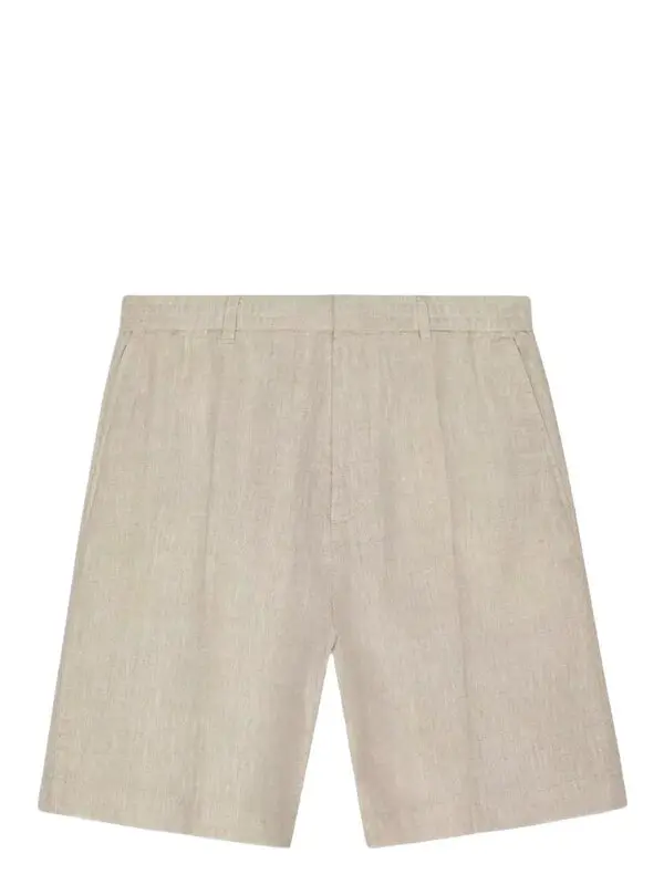 Nn07 Pleated Shorts - Neutrals