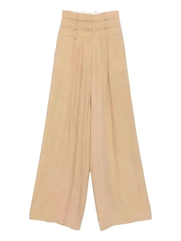 Viktor & Rolf Layered Trousers - Neutrals