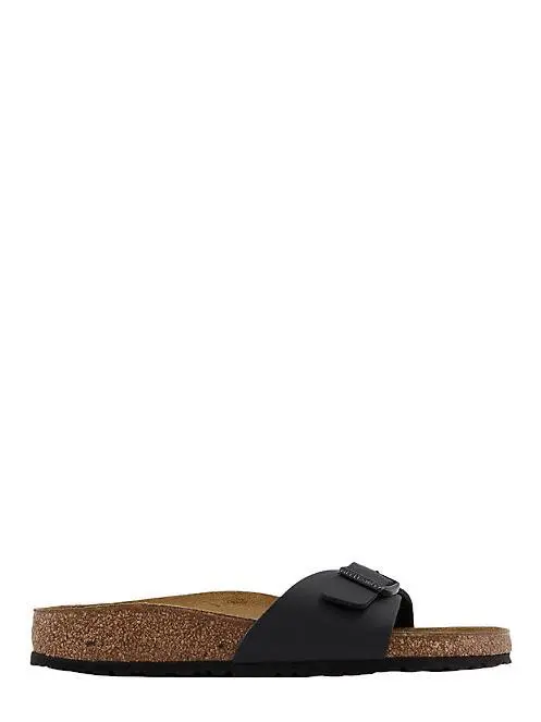 BIRKENSTOCK Madrid Leather Sandals - Black Birko