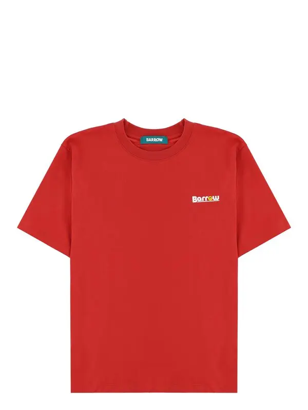BARROW Logo T-shirt - Red
