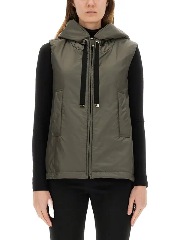 Max Mara Greengo Waterproof Vest - Grey