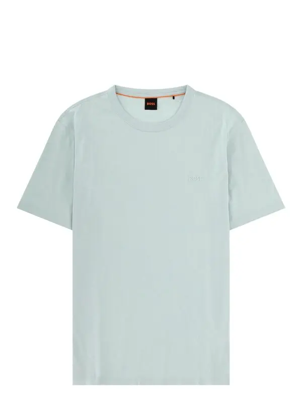 BOSS T-shirt Con Logo - Azure
