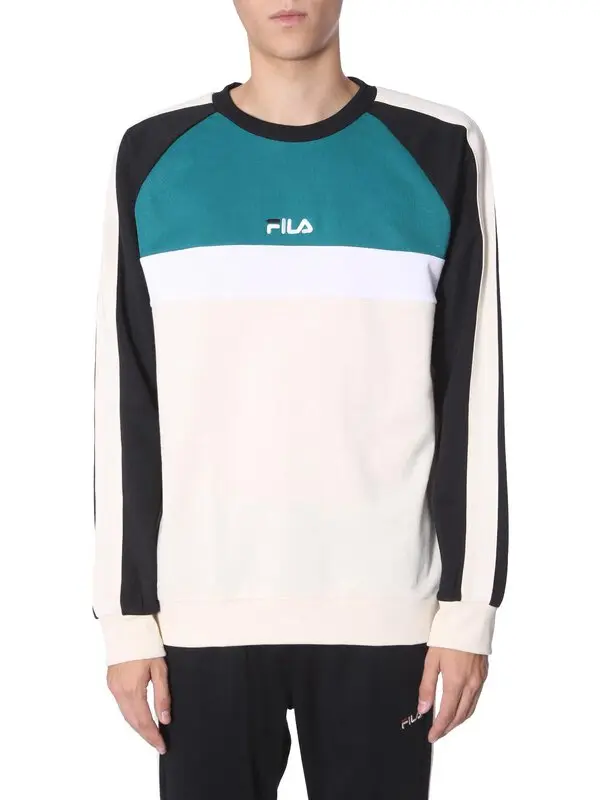 FILA Crew Neck Sweatshirt - White