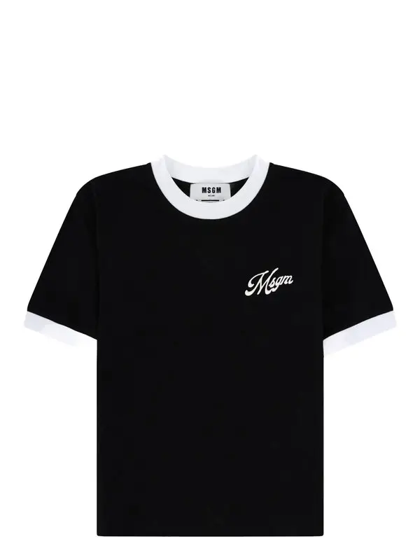 MSGM Logo T-shirt - Black