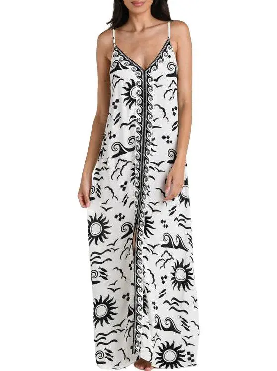 La Blanca Waves Of Rio Maxi Dress - Ivory
