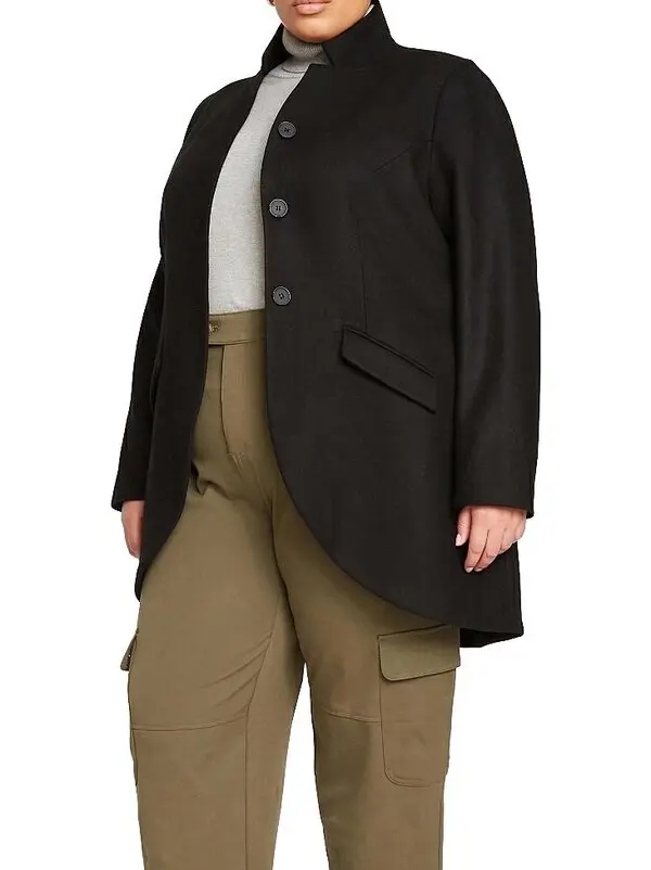 Universal Standard Beas Coat - Black