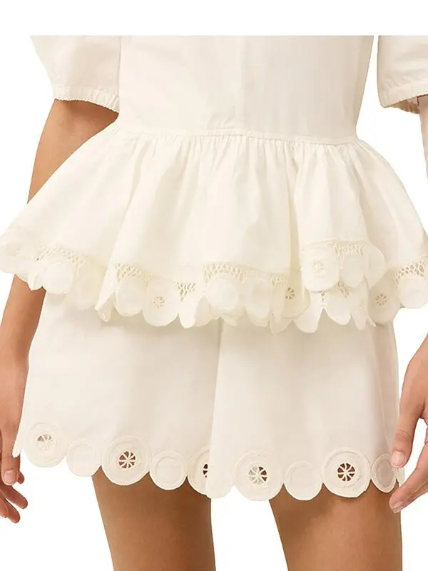MARIE OLIVER Betty Shorts - Ivory