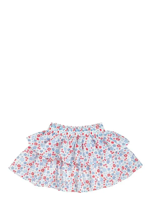 SWEET WINK Floral Skort - Blue
