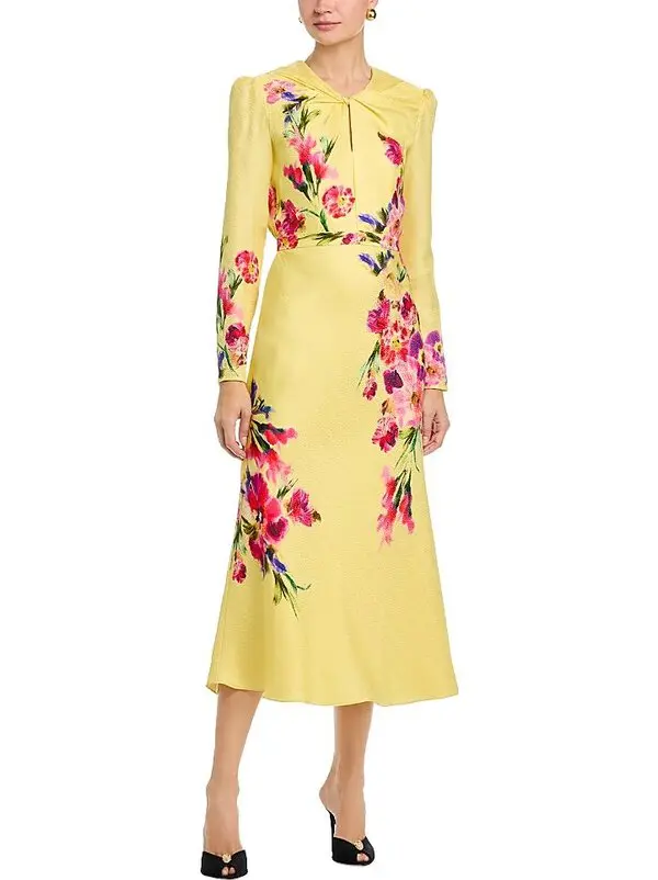 Saloni Claudia Midi Dress - Kanjiro Adorning