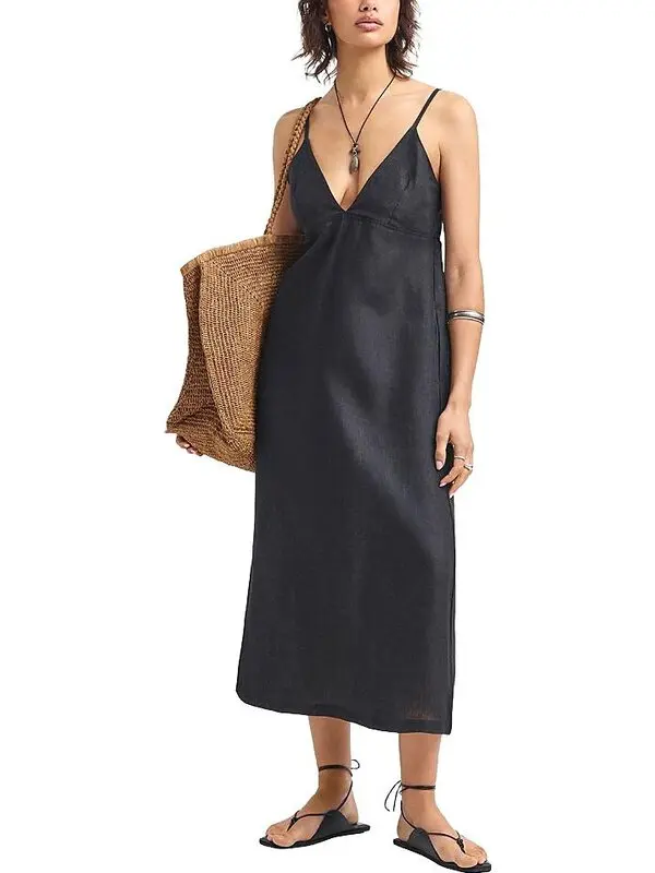 VITAMIN A Zella Dress - Black
