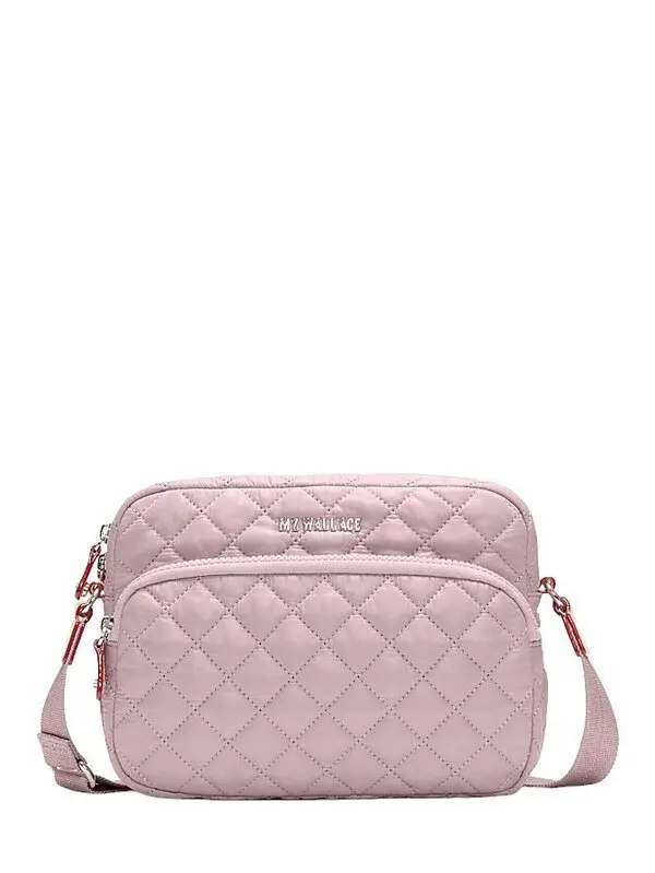 Mz Wallace Small Metro Camera Bag Ii - Quail/silver