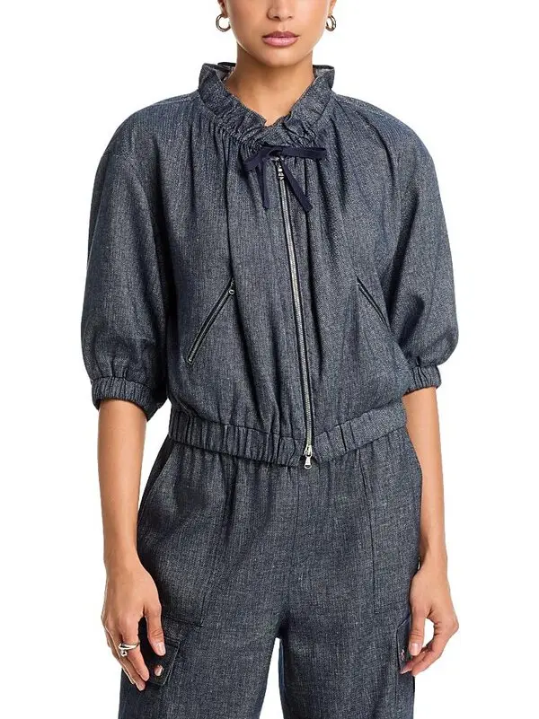 Cinq À Sept Kaylie Jacket - Navy/ivory