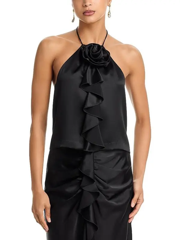 Cinq À Sept Hallie Top - Black
