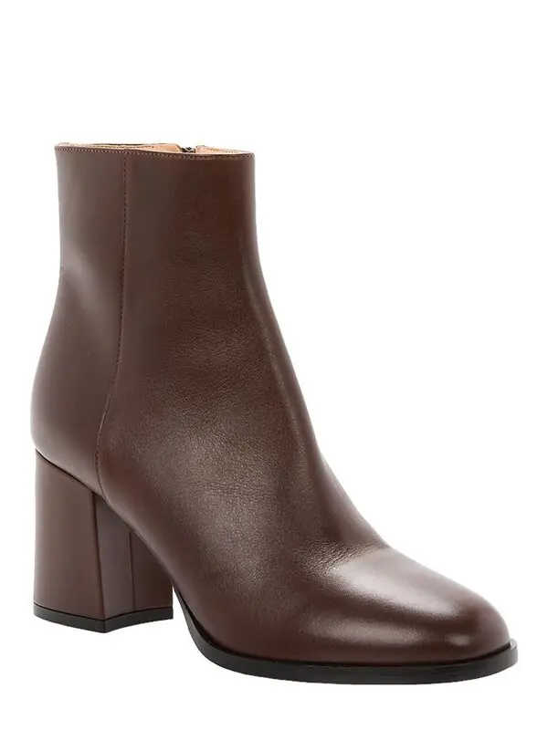 Valentino Garavani High Heel Booties - Brown