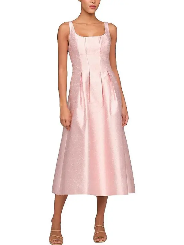 KAY UNGER June Tea Length Dress - Pink