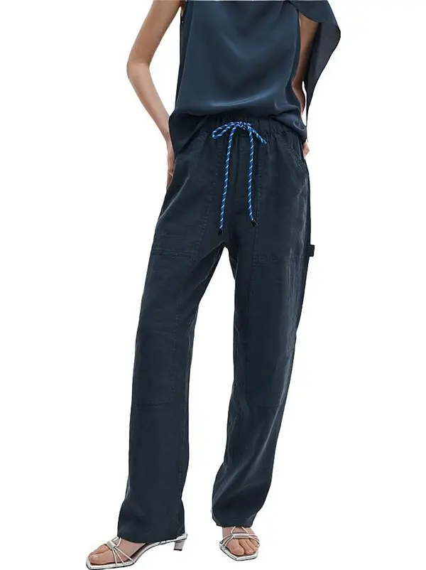 Rag & Bone Atlas Linen Pants - Sal