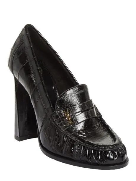 Saint Laurent Le Loafer Pump - Black