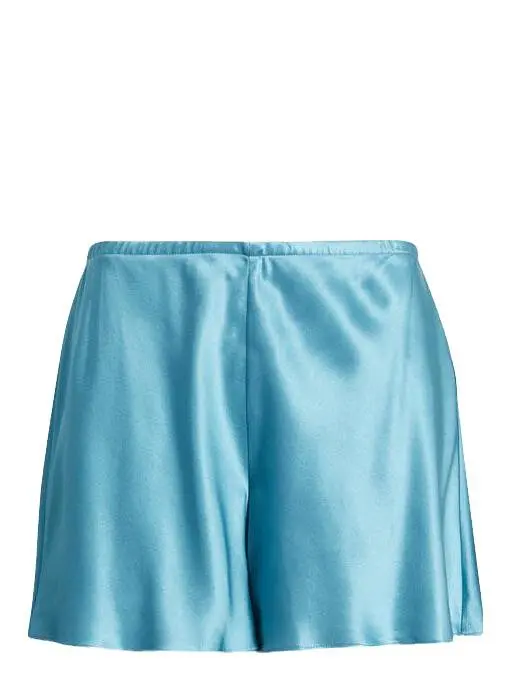 REFORMATION Gale Silk Shorts - Siren