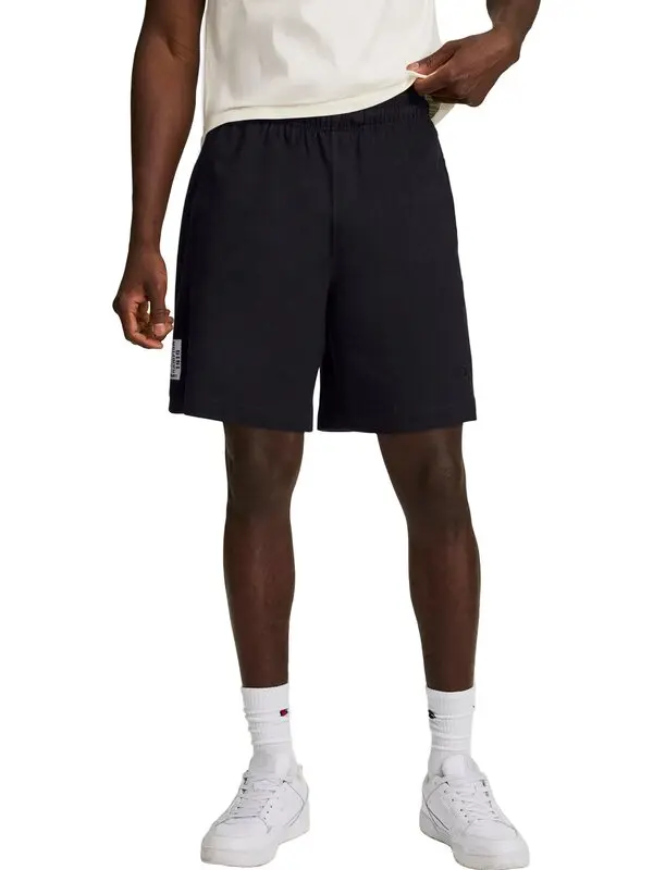 Champion 7" Jersey Short With C Logo - Black