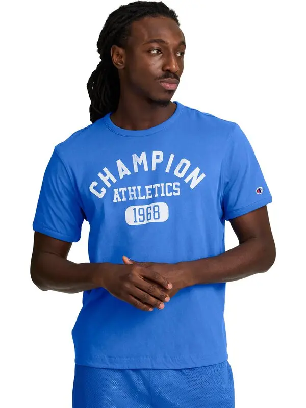 Champion Gridiron Reversible T-shirt, C Logo - Nebulas Blue