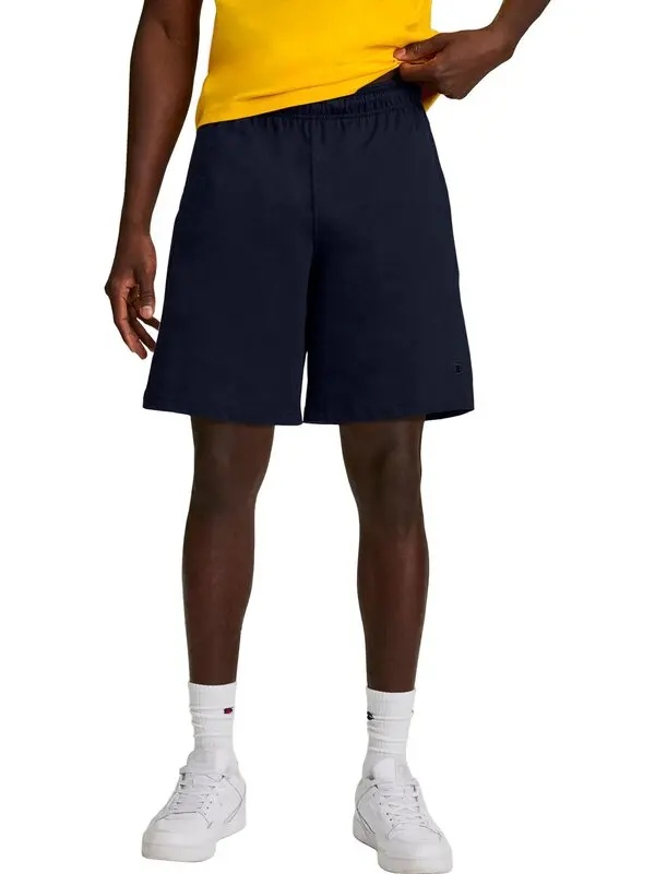Champion 7" Jersey Short With C Logo - Deep Navy